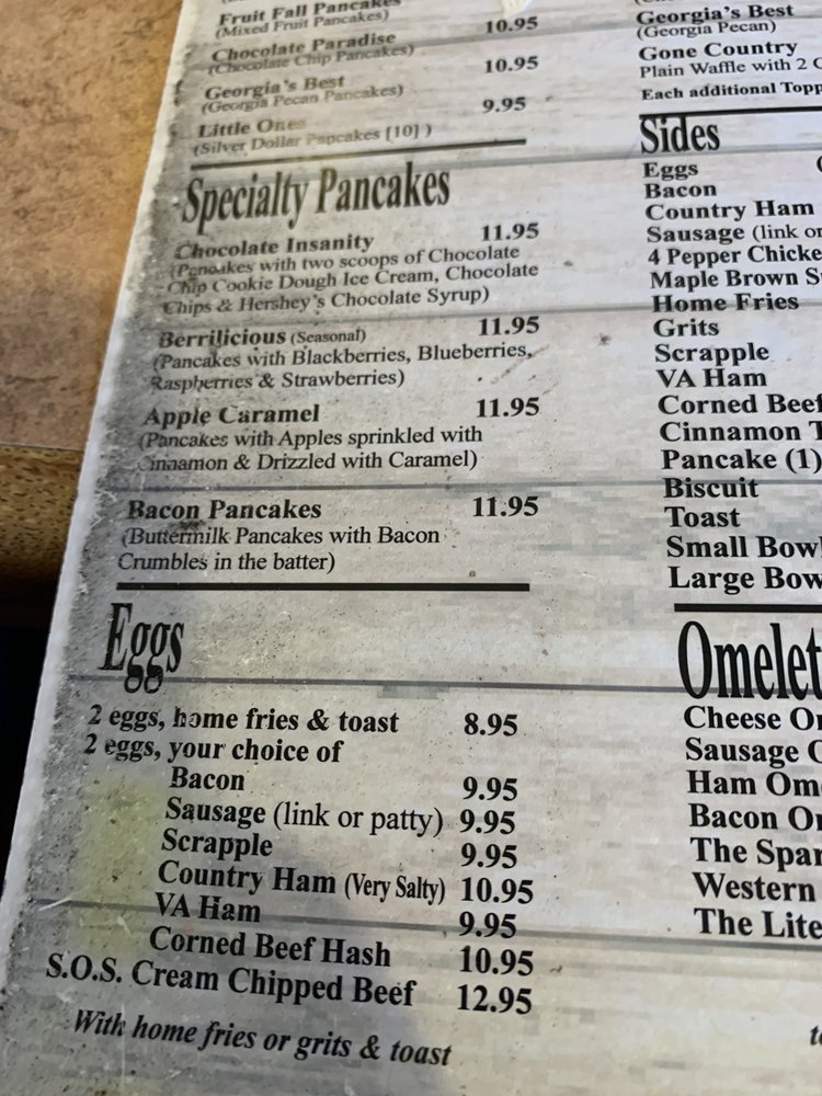 Astronomical Pancake House Menu (Full Menu Update 2026)