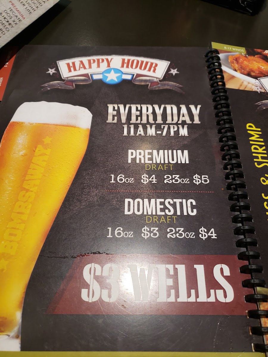 Bombshells Restaurant Bar Menu (Full Menu Update 2026)