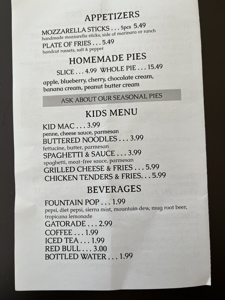 Booher's Fresh Market Menu (Full Menu Update 2026)