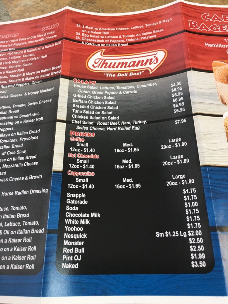 Caesar's Bagels Deli Menu (Full Menu Update 2026)