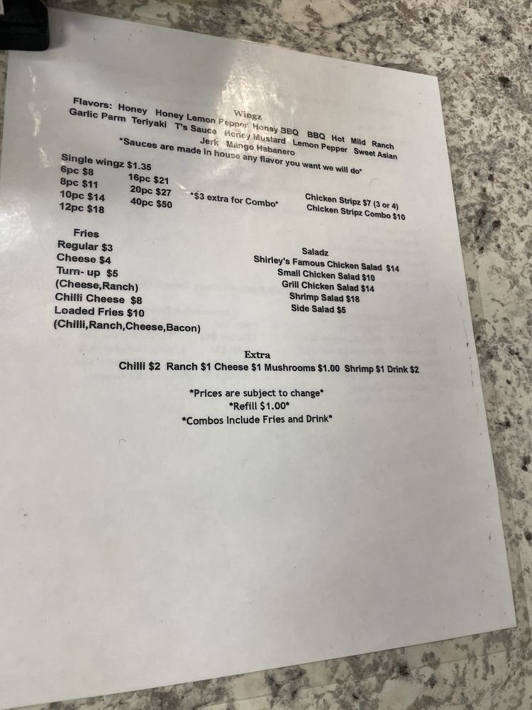 Dash-N-Dogz Menu (Full Menu Update 2026)