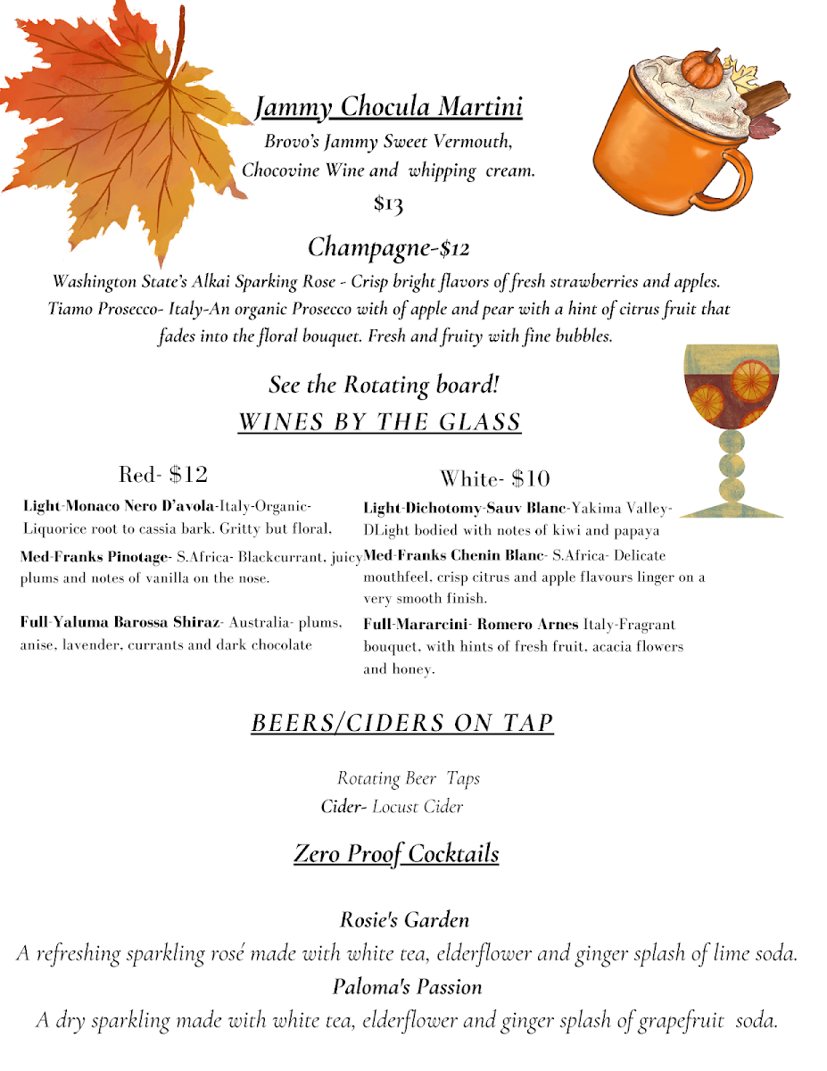Hood Canale Menu (Full Menu Update 2026)