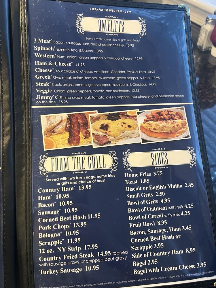 Jimmy the Greek Menu (Full Menu Update 2026)