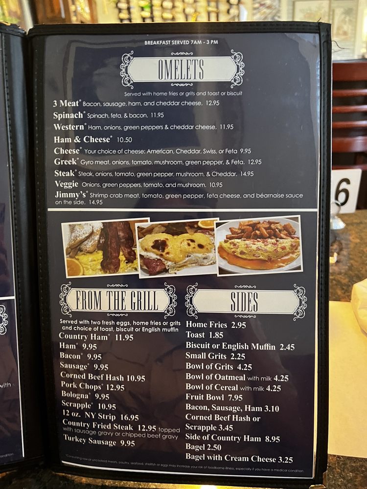 Jimmy the Greek Menu (Full Menu Update 2026)