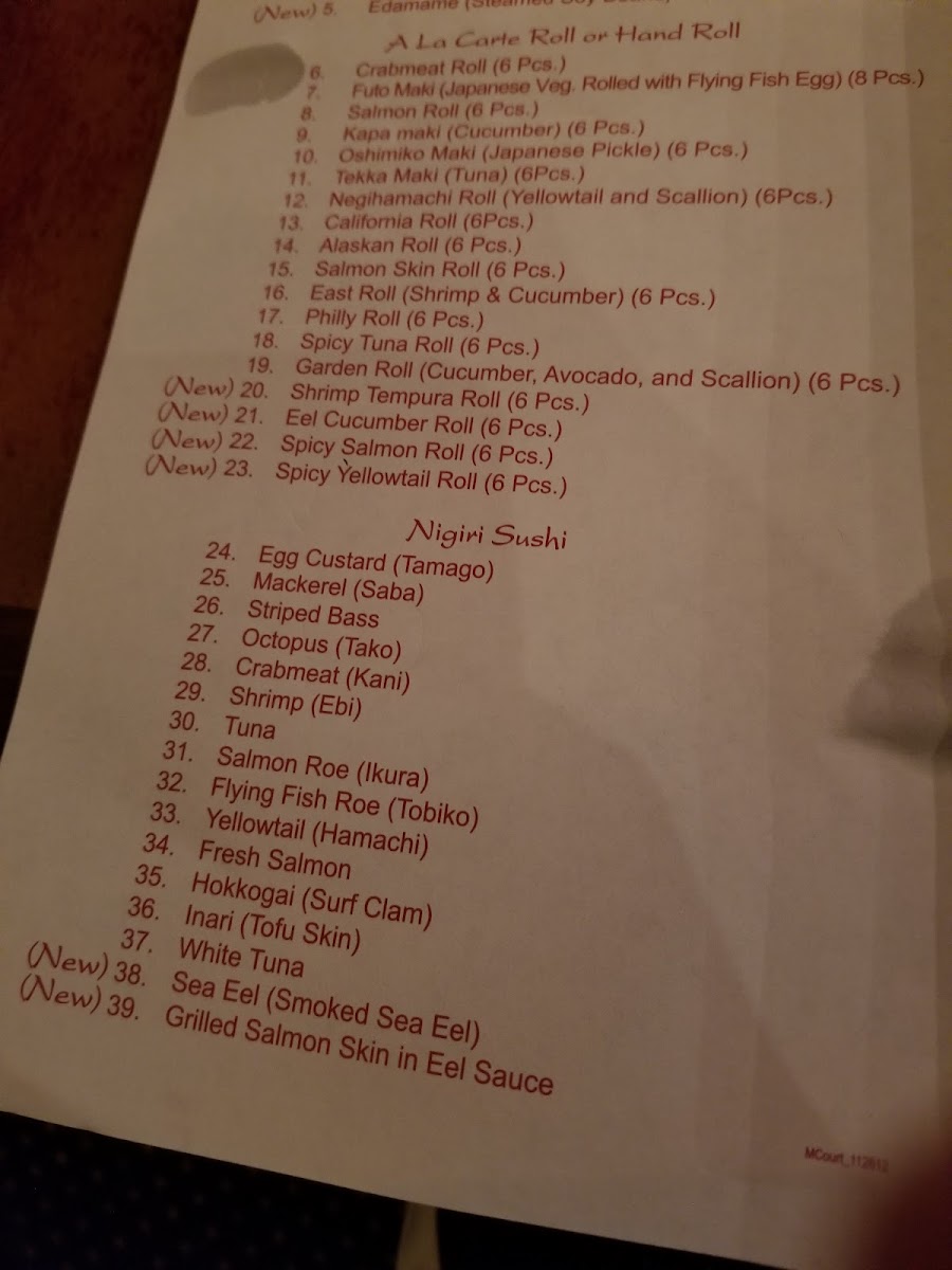 Mandarin Court Menu (Full Menu Update 2026)