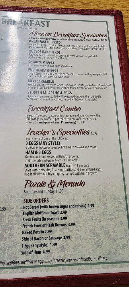 Rafael’s Family Restaurant Menu (Full Menu Update 2026)