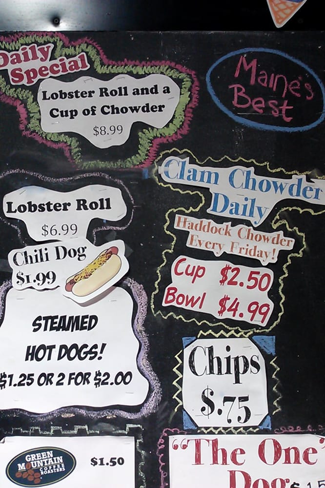 Shain's Of Maine Menu (Full Menu Update 2026)