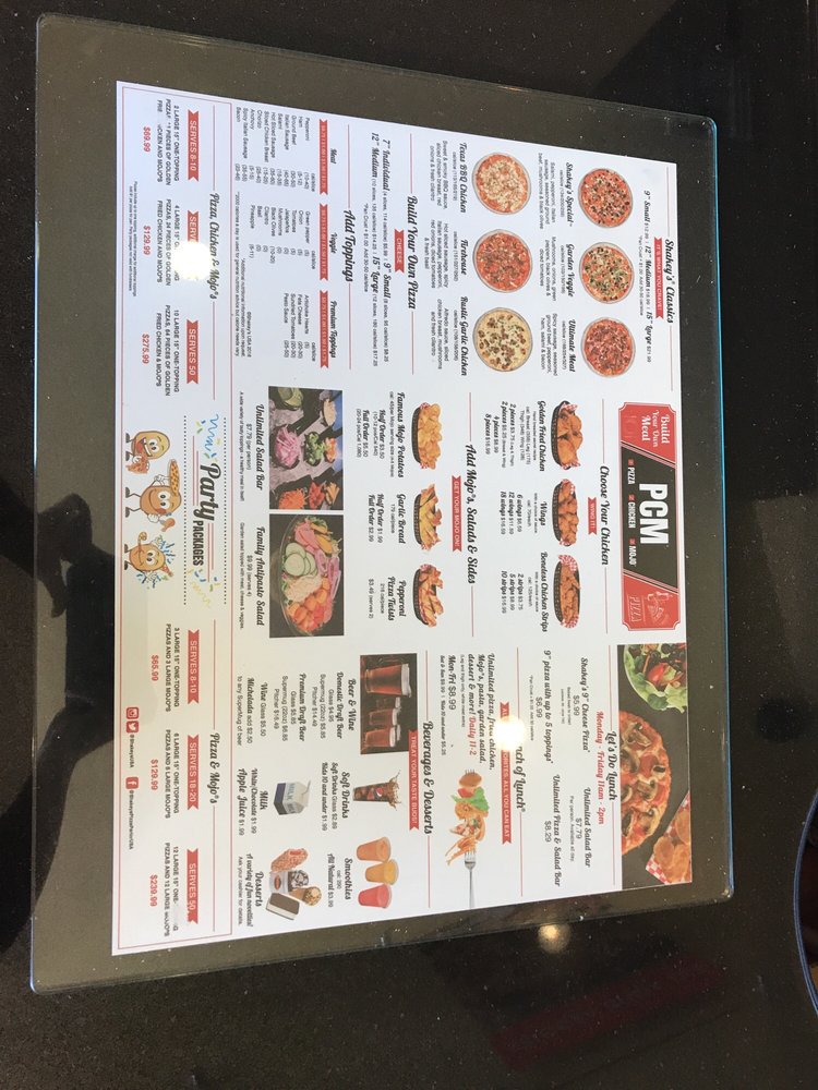 Shakey’s Pizza Parlor Menu (Full Menu Update 2026)